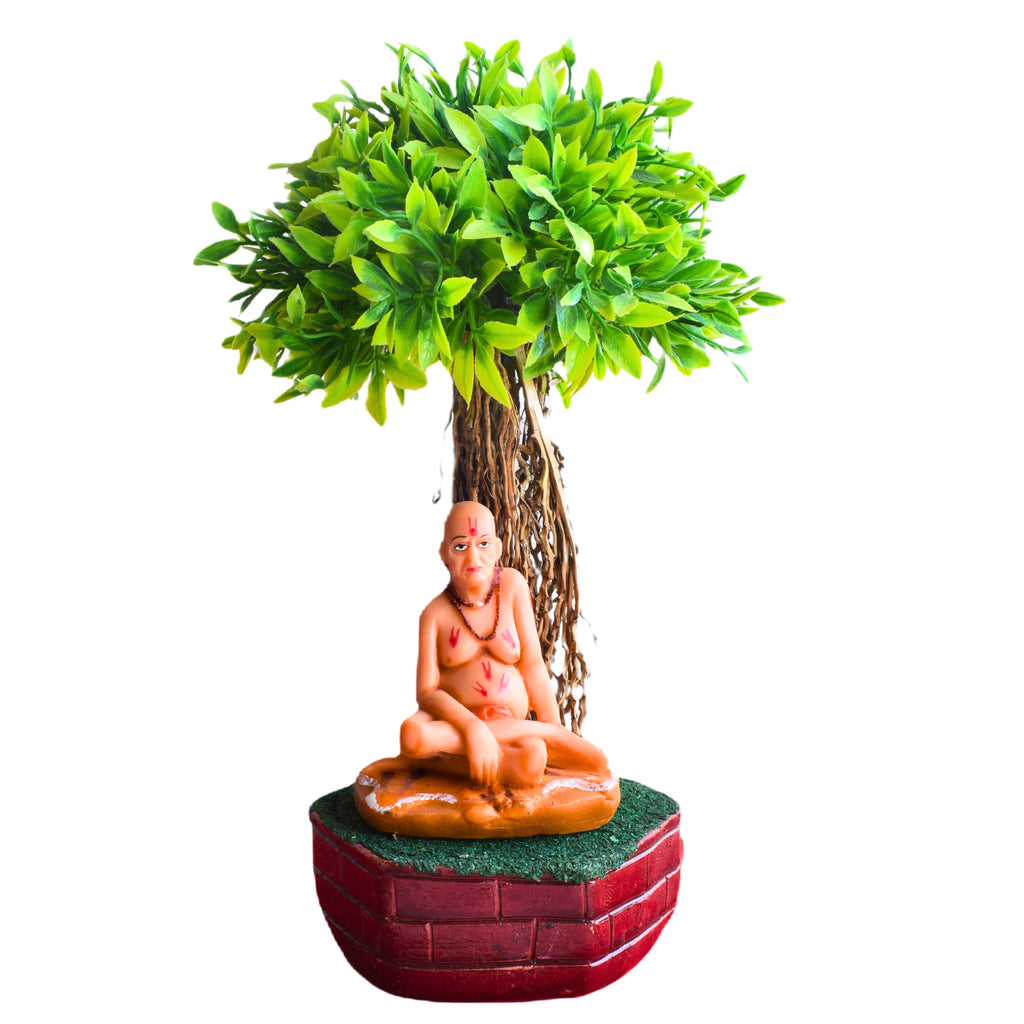 Buy Handcrafted Swami Samarth Maharaj Murti – Sadaram SHG | Eco-Friendly Spiritual Idol