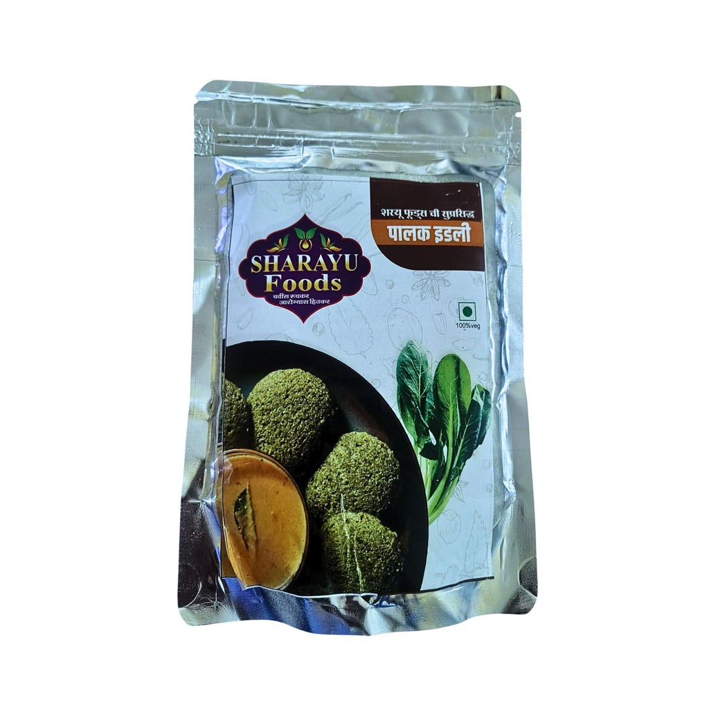 SHARAYU Palak idli Atta Spinach Enriched Healthy Instant Breakfast Mix 200g