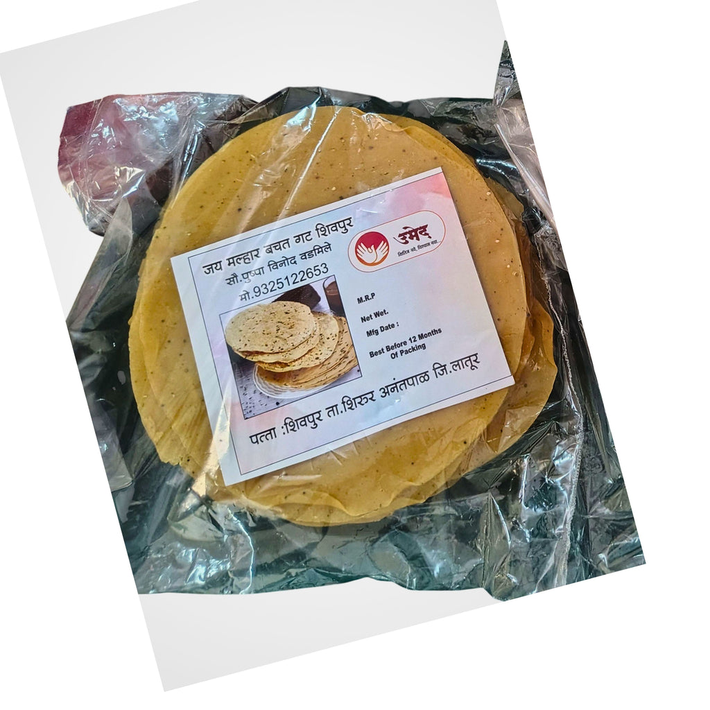 JAI MALHAR Udid Papad premium handmade namkeen papad crafted by women ...