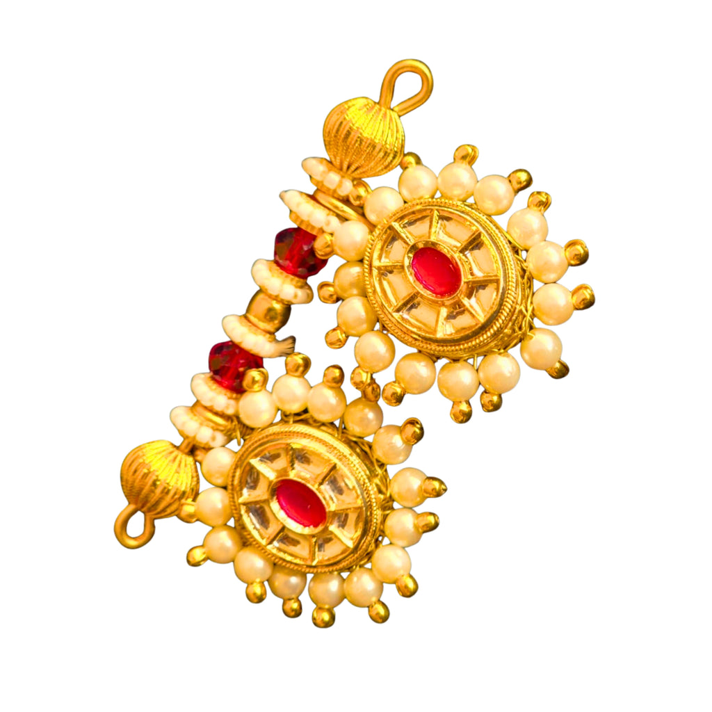 Moti with Stone Mangal Sutra — Handcrafted by Bharari SHG (Nashik ...