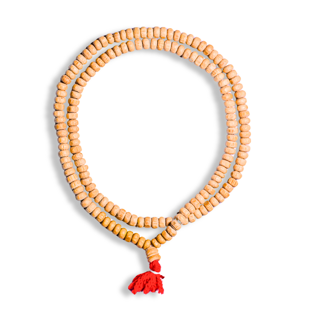 Small Round Tulsi Mala, Made By Pure Tulsi, Local Craftsmanship, PM Vi