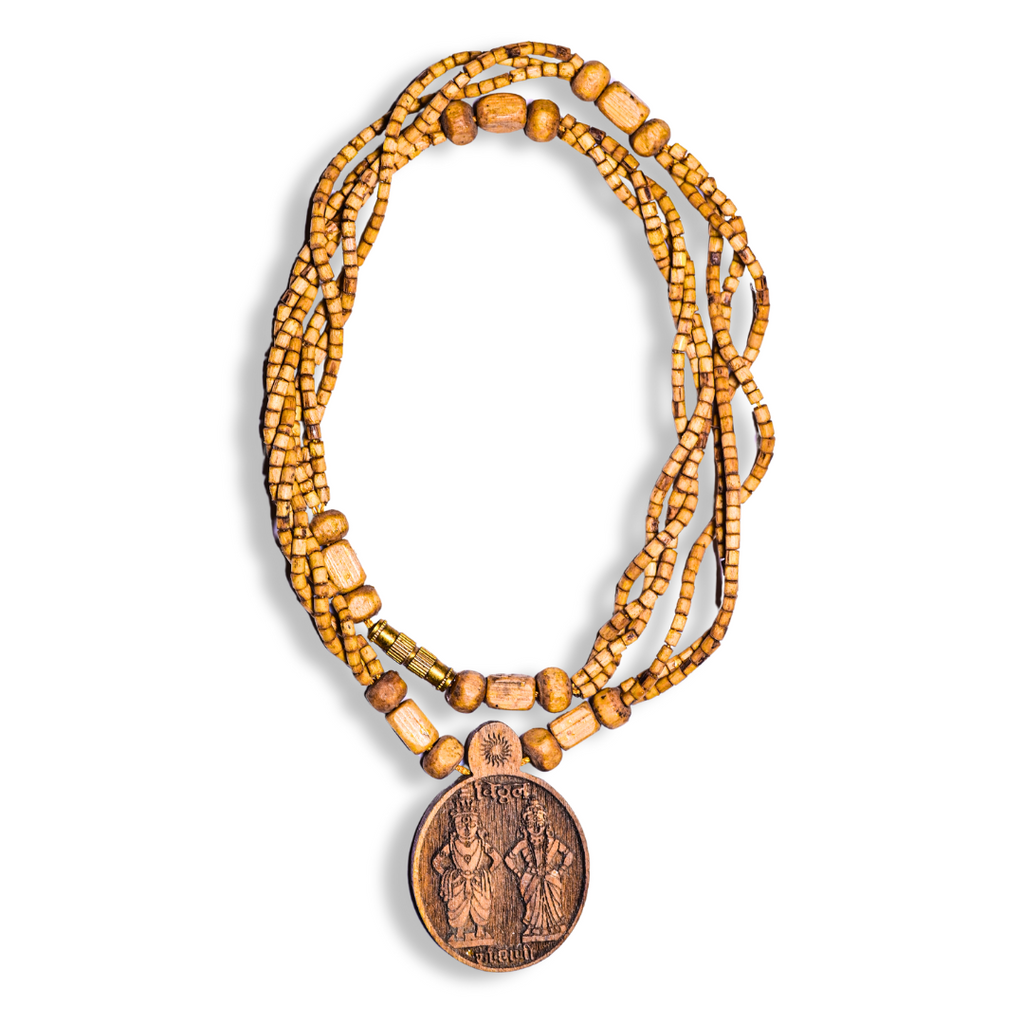 Tin Padar Padak Tulsi Mala, Made By Pure Tulsi, Local Craftsmanship, P