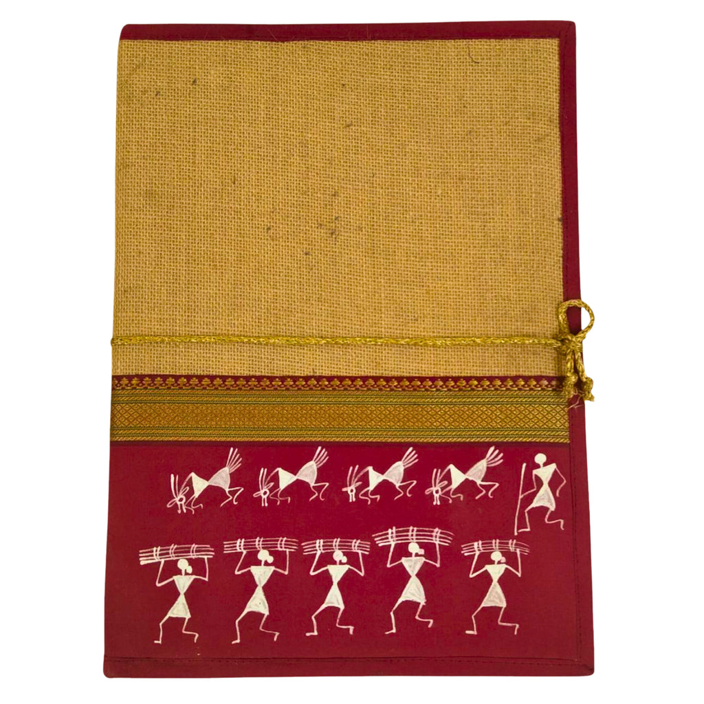 BHARARI CMRC Handcrafted Warli Painting File Folder Tribal Handpainted ...
