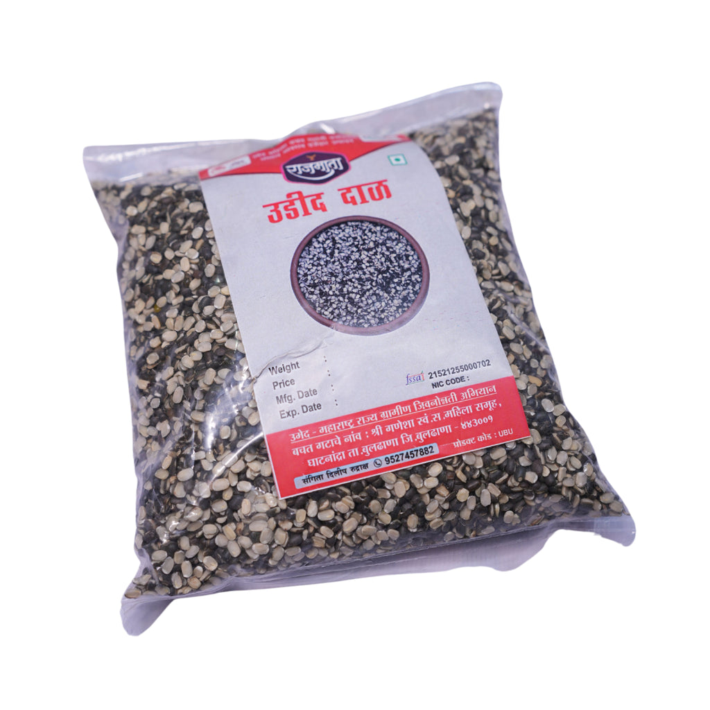 Udid Dal 500gm – Natural & Unpolished | Rajmata Brand by Shri Ganesh SHG